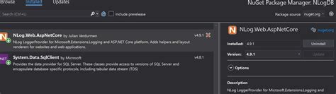 nlog database logging in asp core with example thecodebuzz