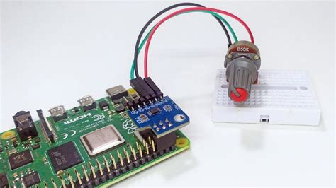 Conecte um potenciômetro na Raspberry Pi usando o módulo ADS1115