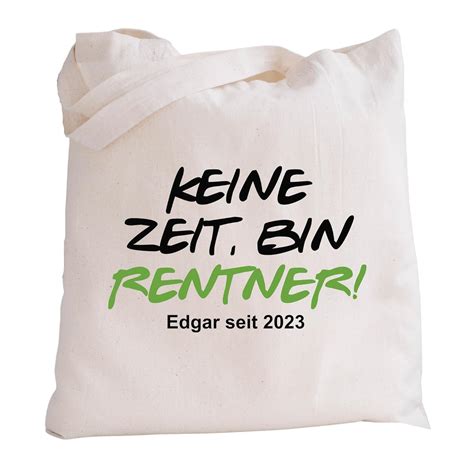 Abschiedsgeschenk für RENTNER Keine Zeit bin Rentner
