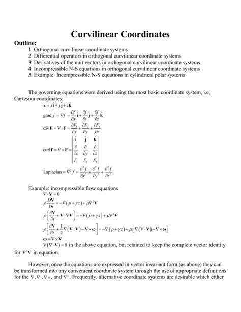 2 7 curvilinear coordinates