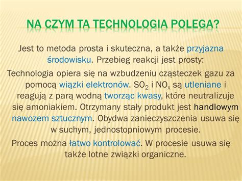 Oczyszczanie Gazów odlotowych ppt pobierz
