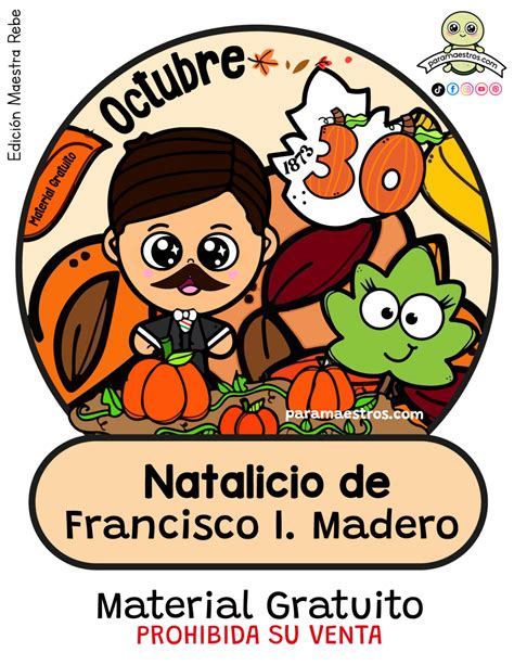 Efemérides Octubre Periódico Mural paramaestros