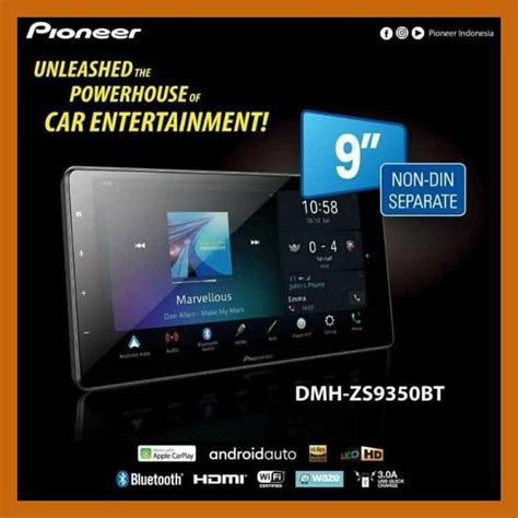 Jual Pioneer DMH ZS9350BT Head Unit 9 HiRes Audio Shopee Indonesia