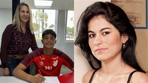 Bruninho filho de Eliza Samudio assina 1º contrato no dia em que a