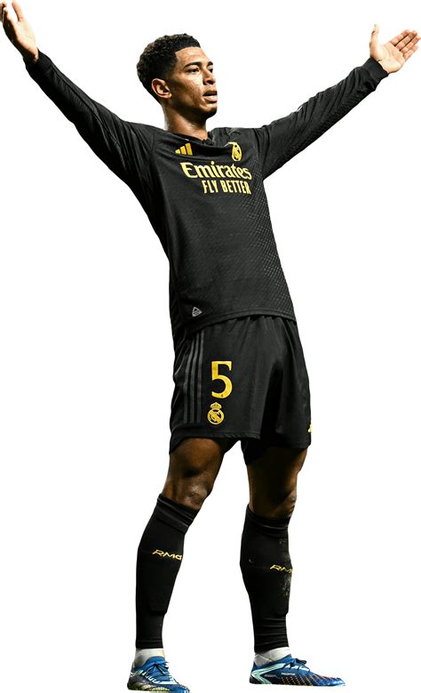 Jude Bellingham Real Madrid Football Render FootyRenders