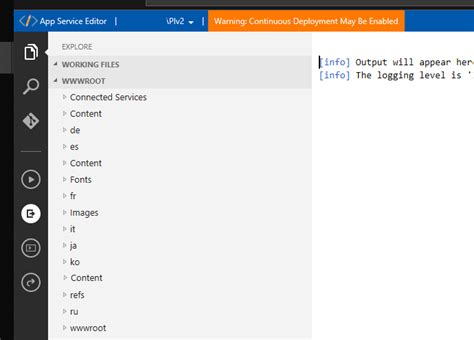 Azure App Service Storage Azure Kitchen