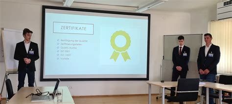 Erfolgreiche Präsentation der Diplomarbeit HAK Althofen