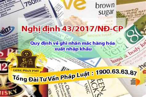 Quy định về ghi nhãn hàng hóa thực phẩm đúng luật