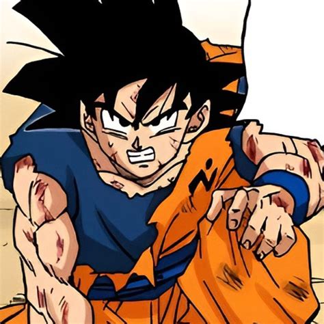 Son Goku Icon From Dragon Ball Super