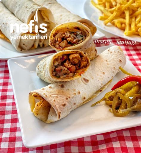 Evde En Pratik Haliyle Tavuk Tantuni Nefis Yemek Tarifleri