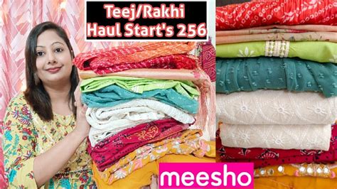 Meesho Haul Starting Rs 256 Meesho Kurti Kurta Set Dupata Meesho