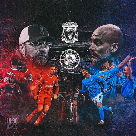 Liverpool Vs Manchester City Football Banner Behance Behance