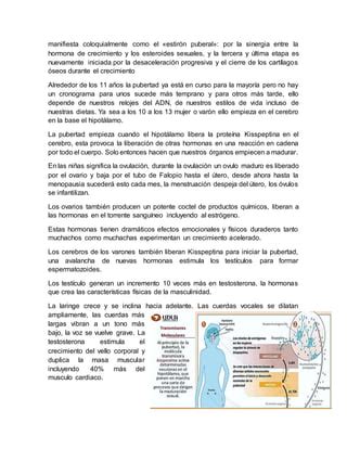 Desarrollo Fisico Y Sexual Del Adolescente PDF