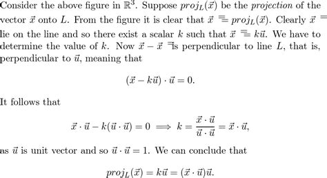 suppose a line l in mathbb r 3 contains the unit vector quizlet