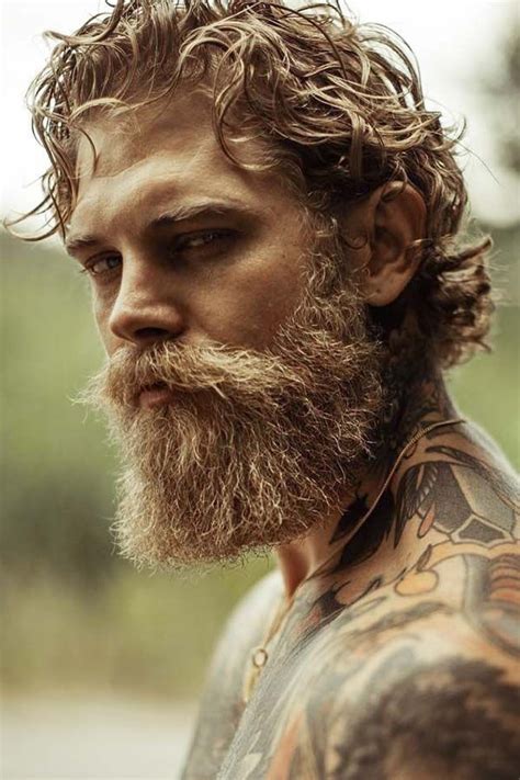 Pin By 72 Webcomic On Reference Dump Blonde Beard Best Beard Styles Curly Hair Men