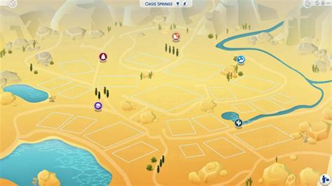 Mapa Oasis Springs