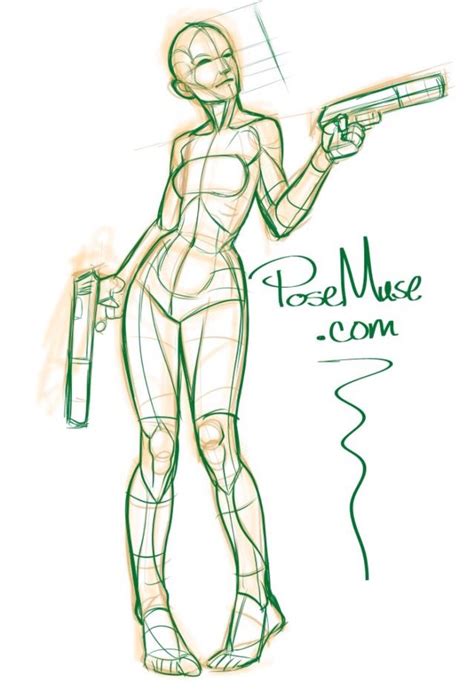 Female Drawing Base Standing Anime Pose Reference Img Abia