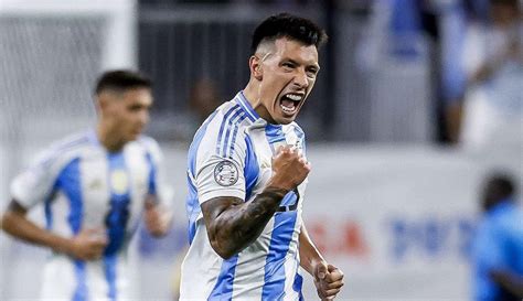 Lisandro Martínez y su primer gol en la Selección Argentina A seguir