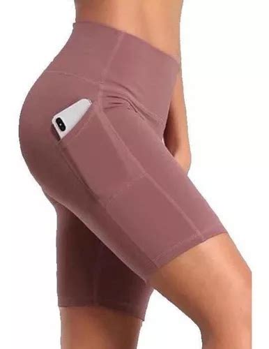 Short Licra Deportiva Gym Correr Super Calidad Bolsa Celular Mercadolibre