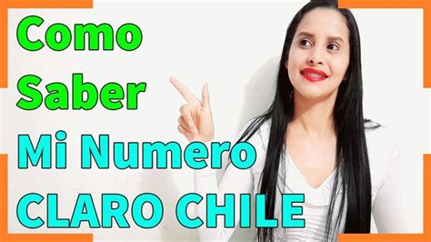 CÓMO SABER el NÚMERO de un CHIP Claro CHILE