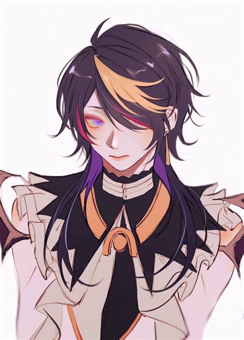 Shu Yamino Luxiem Art Reference Anime Character Design