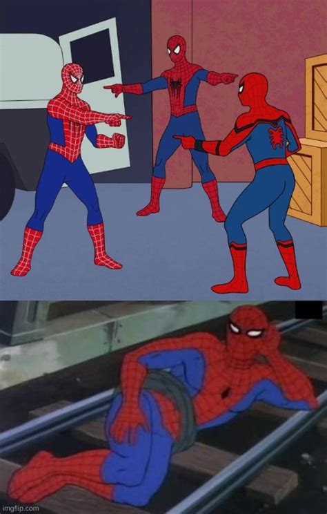 Spiderman Then Theres Spiderman Blank Template Imgflip