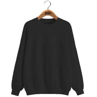 Blusão Moletom Gola Careca Liso Feminino e Masculino Shopee Brasil
