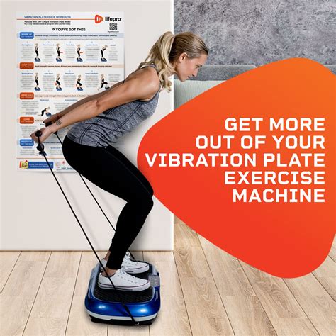 Snapklik Lifepro Whole Body Vibration Plate Workout Poster