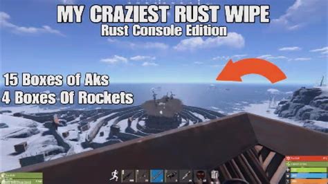 My Craziest Rust Wipe Rust Console Edition Youtube