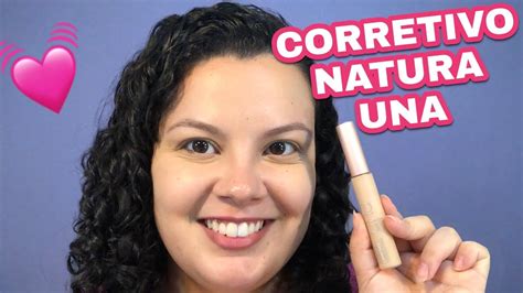 RESENHA DO CORRETIVO NATURA UNA Blog Estação Lilás YouTube