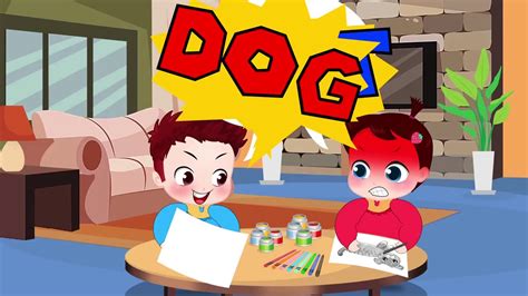 Cartoons Sun Moon Babies In Painting Class Funny Story Learn Color