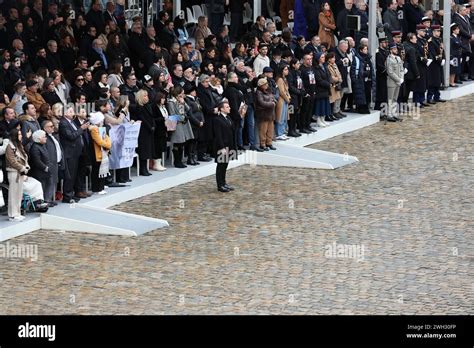 París Francia 07 de febrero de 2024 El presidente francés Emmanuel