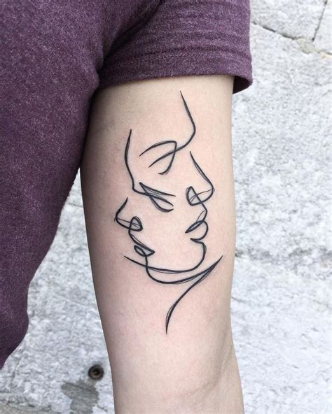 30 Información e ideas de tatuajes de una sola línea Tatuaje de una