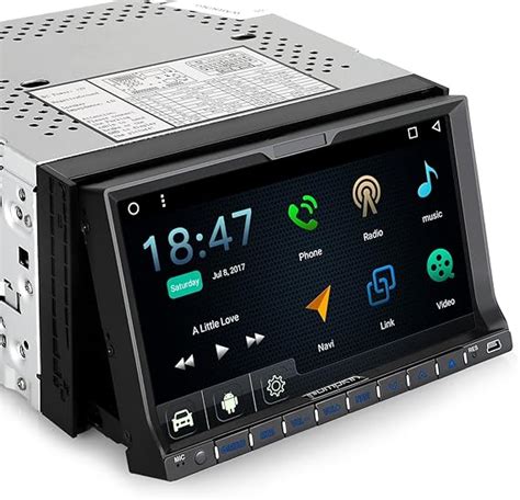 Pumpkin Android Double Din Car Stereo Sat Nav CD DVD Amazon Co Uk