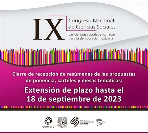 Convocatoria Al IX Congreso Nacional De Ciencias Sociales COMECSO