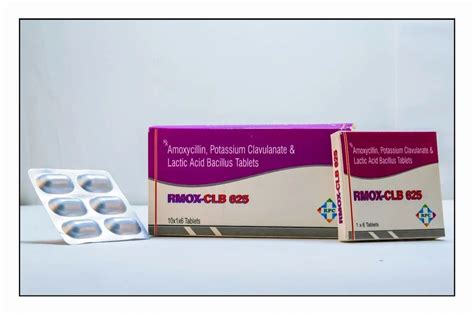 Rmox Cv Lb Amoxicillin Potassium Clavulanate Tablet Mg At Rs