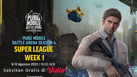 Link Live Streaming PUBG Mobile Battle Arena Season 4 Super League Di