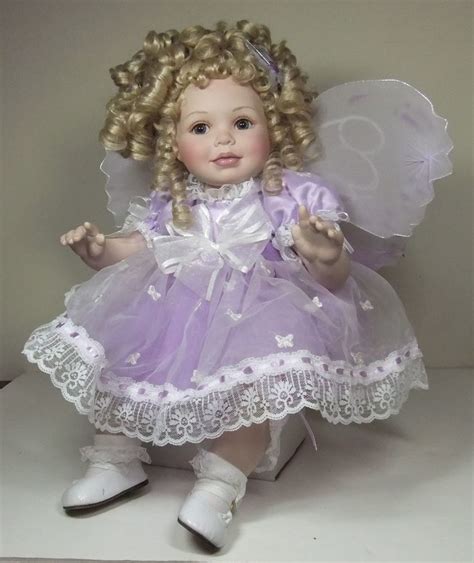 Marie Osmond Lavender Butterfly Doll Dollfies Muñecas hermosas Muñecas