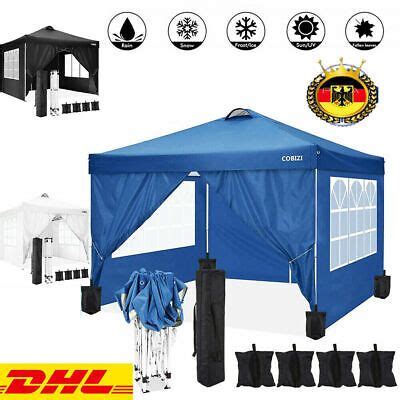 EBay Klapp Pavillon 3x3m Faltpavillon Wasserdicht Partyzelt Pergolen