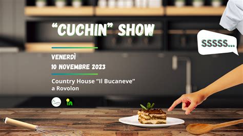 Cuchin Show Al County House Il Bucaneve A Rovolon Il 10 Novembre 2023