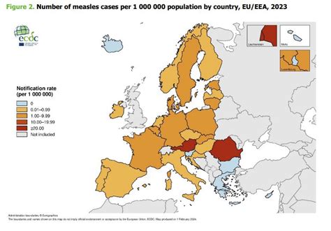 Aumentano i casi di morbillo in Europa Panorama della Sanità