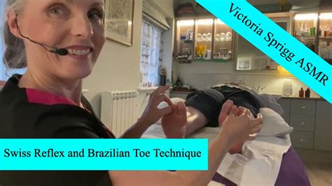 Swiss Reflex And Brazilian Toe Technique Soft Spoken Unintentional Asmr With Victoria And Nadine 3
