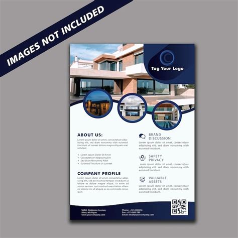 Premium Vector Free Vector Business Flyer Template With Photo