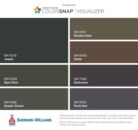 Sherwin Williams Black Fox Palette Coordinating Inspirations Artofit