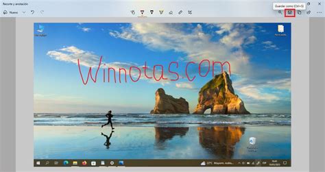 Cómo hacer una captura de pantalla screenshot en Windows 10 WinNotas
