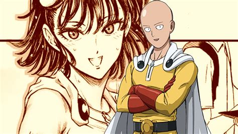 Fanart de One Punch Man viste a Fubuki con el traje de Saitama Código