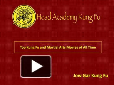 PPT Top Kung Fu And Martial Arts Movies Of All Time PowerPoint