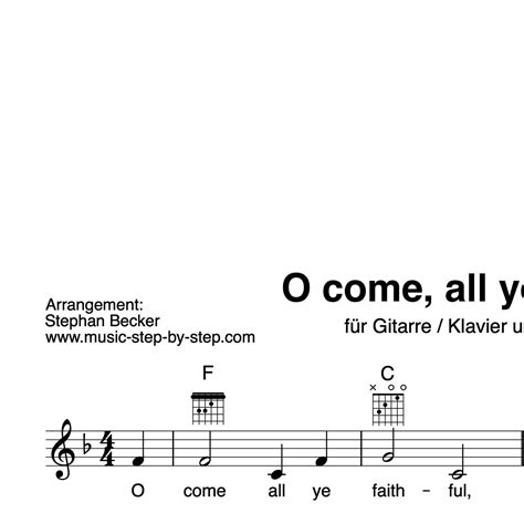 Noten Noten F R Klavier