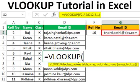 excel vlookup tutorial beginners guide to vlookup examples 13920 hot sex picture