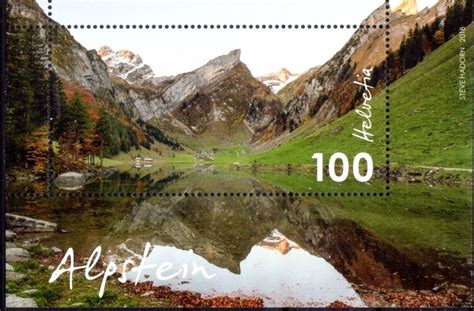 2018 TYPISCHE SCHWEIZER LANDSCHAFT BLOCK POSTFRISCH BL69 Kaufen
